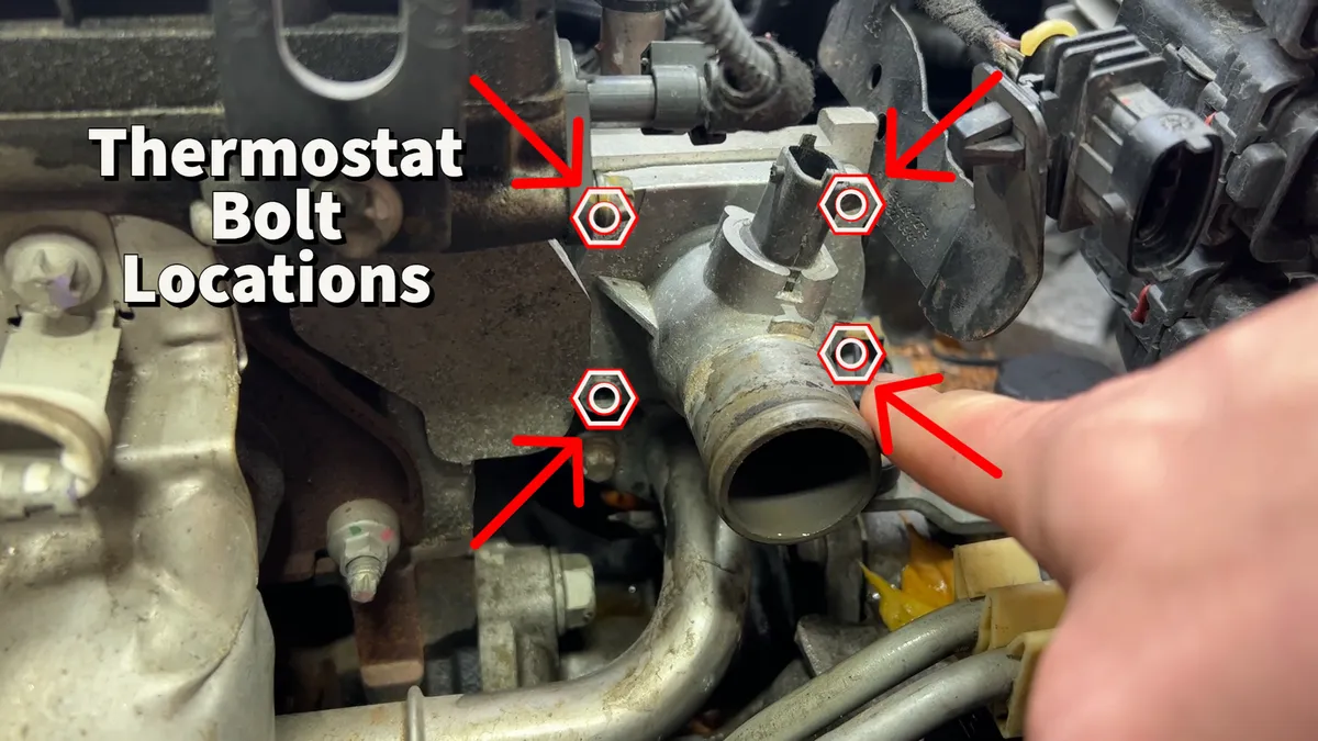 Thermostat Bolt Locations
