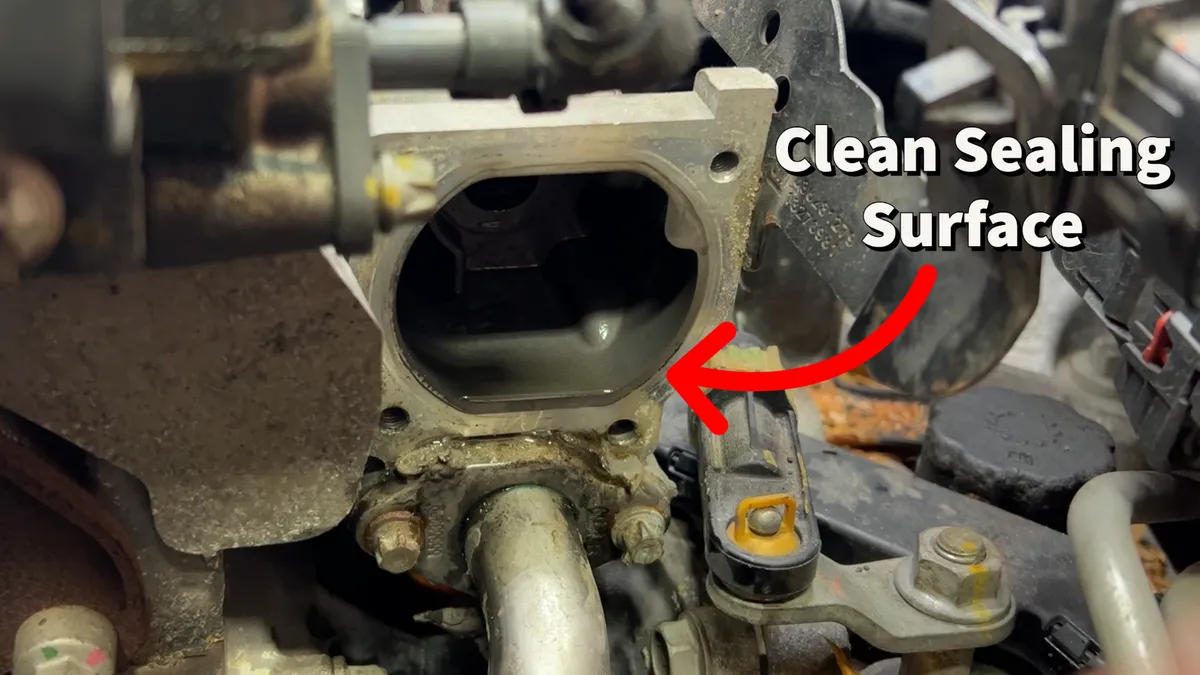 Clean Sealing Surface