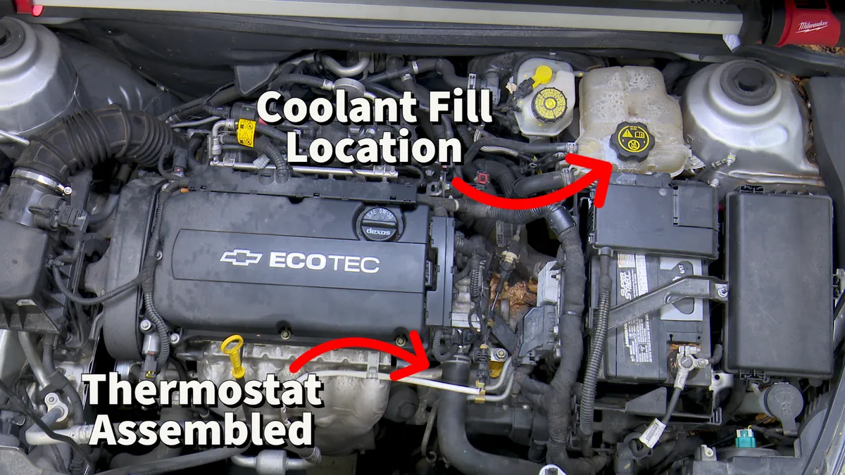 Coolant Fill Location