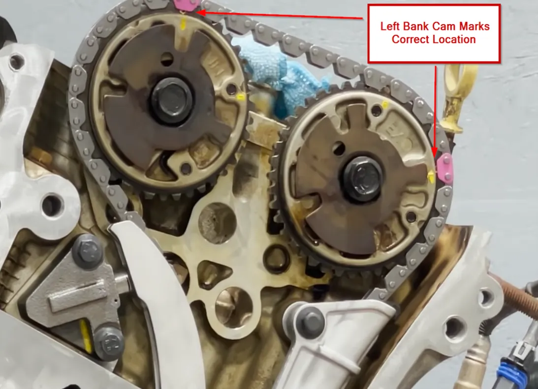 With the engine in stage 2 timing, remove the right bank (bank 1 ...